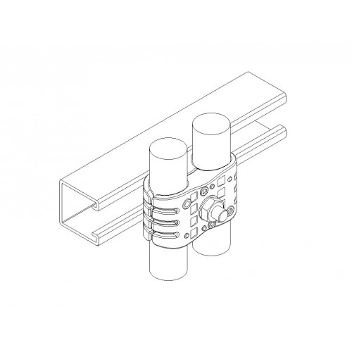 CNL6ZP M6 Long Spring Channel Nut to suit 41x41 Slotted Channel BZP