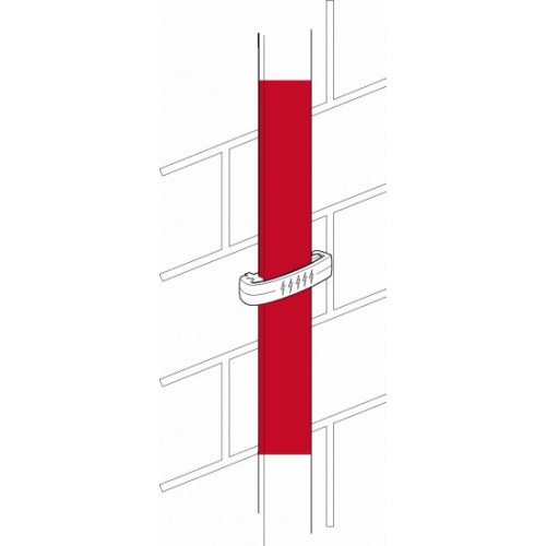 TAP253G/50 - Lightning Protection - 25 x 3mm Grey PVC Covered Aluminium ...