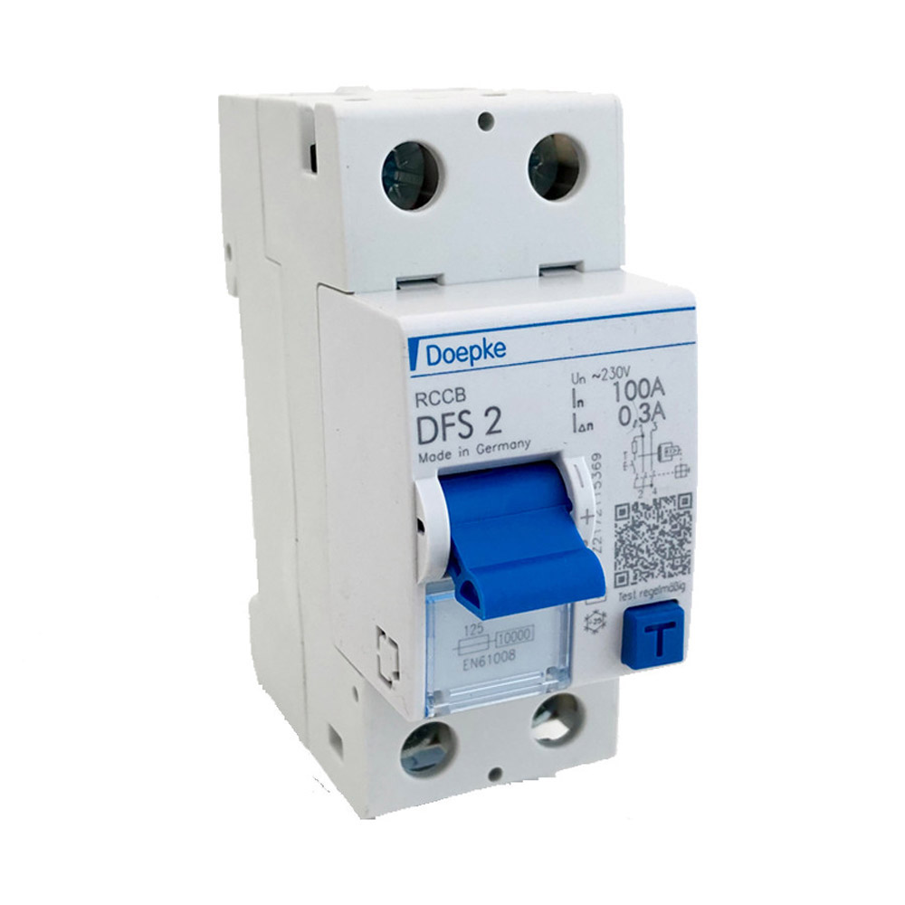 Doepke RCCB 100A "AC Type" 2 Pole 100-2/0.30.DFS2