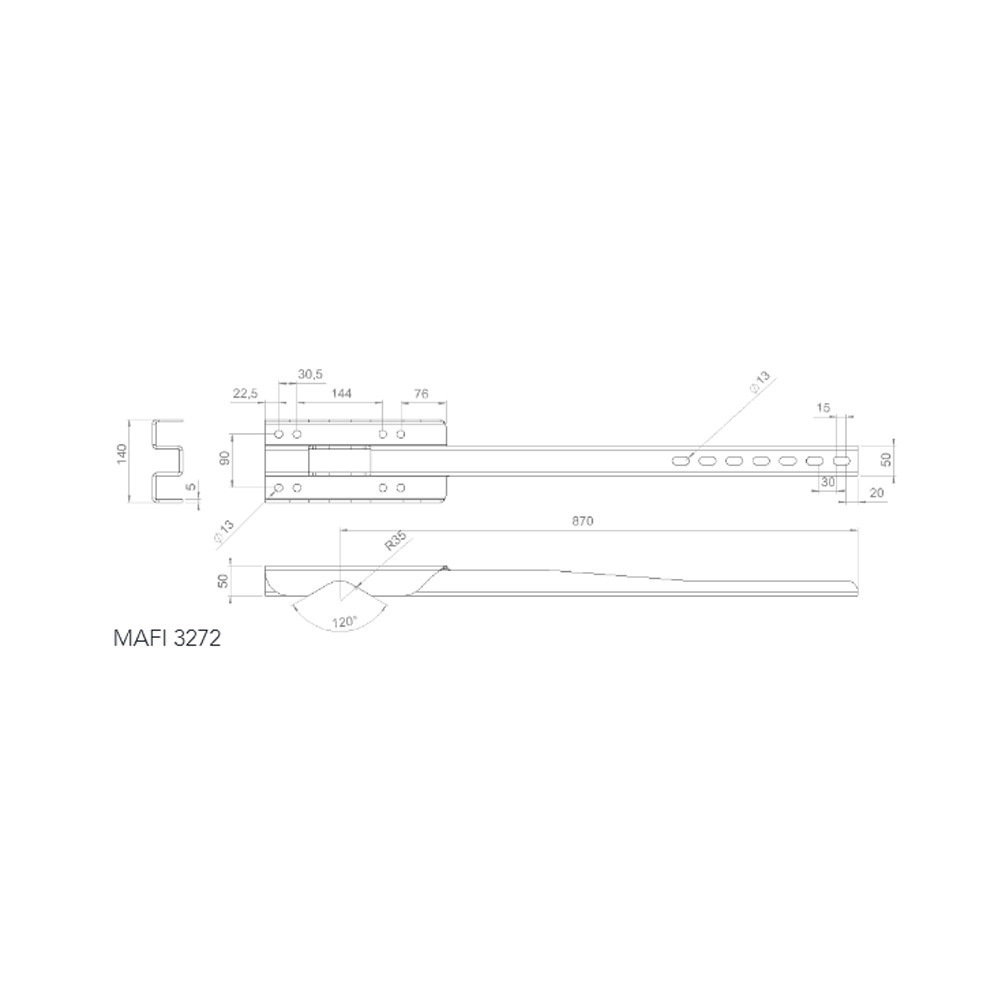 MAFI 3272 Tube Offset Kit