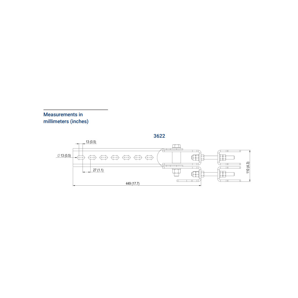 MAFI 3622 High Torque Tower Leg Offset Family