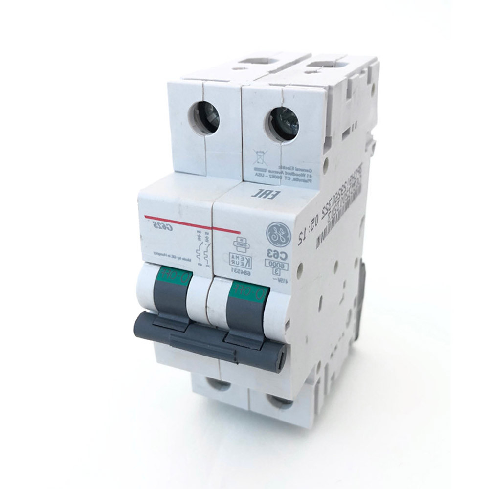 GARO Type C, 63 Amp, 2 Pole MCBs, RCBS & Dist Boards