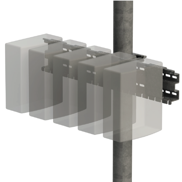 MAFI Remote Radio Rail System (upto 5 radios) (PALLET DELIVERY ONLY)