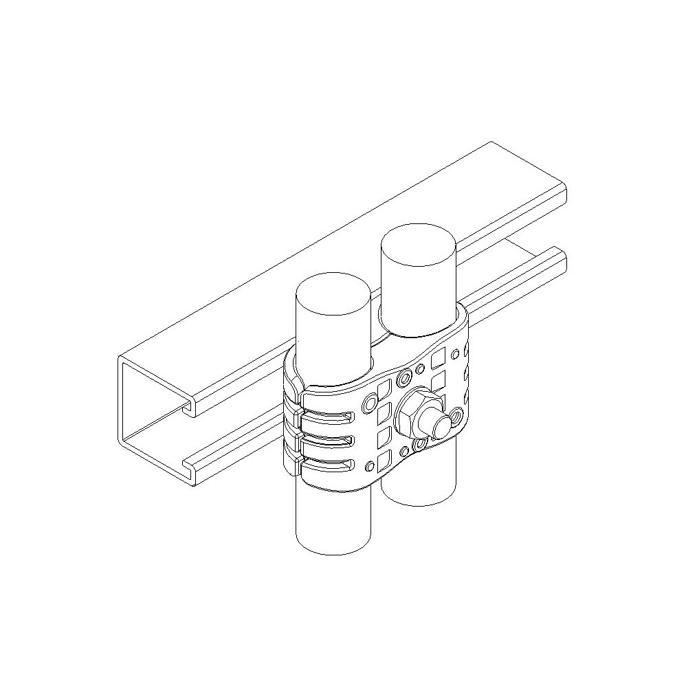 CNL10ZP M10 Long Spring Channel Nut to suit 41x41 Slotted Channel BZP