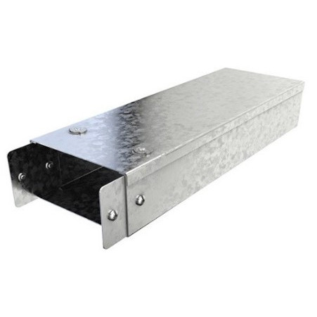 ST44 - Steel Trunking - 100mm x 100mm. Supplied in 3M lengths as ...