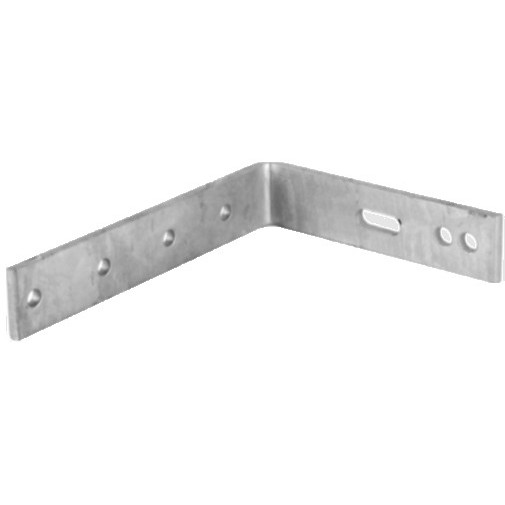 (90 DEGREE BEND) Feeder Bracket - 4 Hole - to suit 76mm poles and above