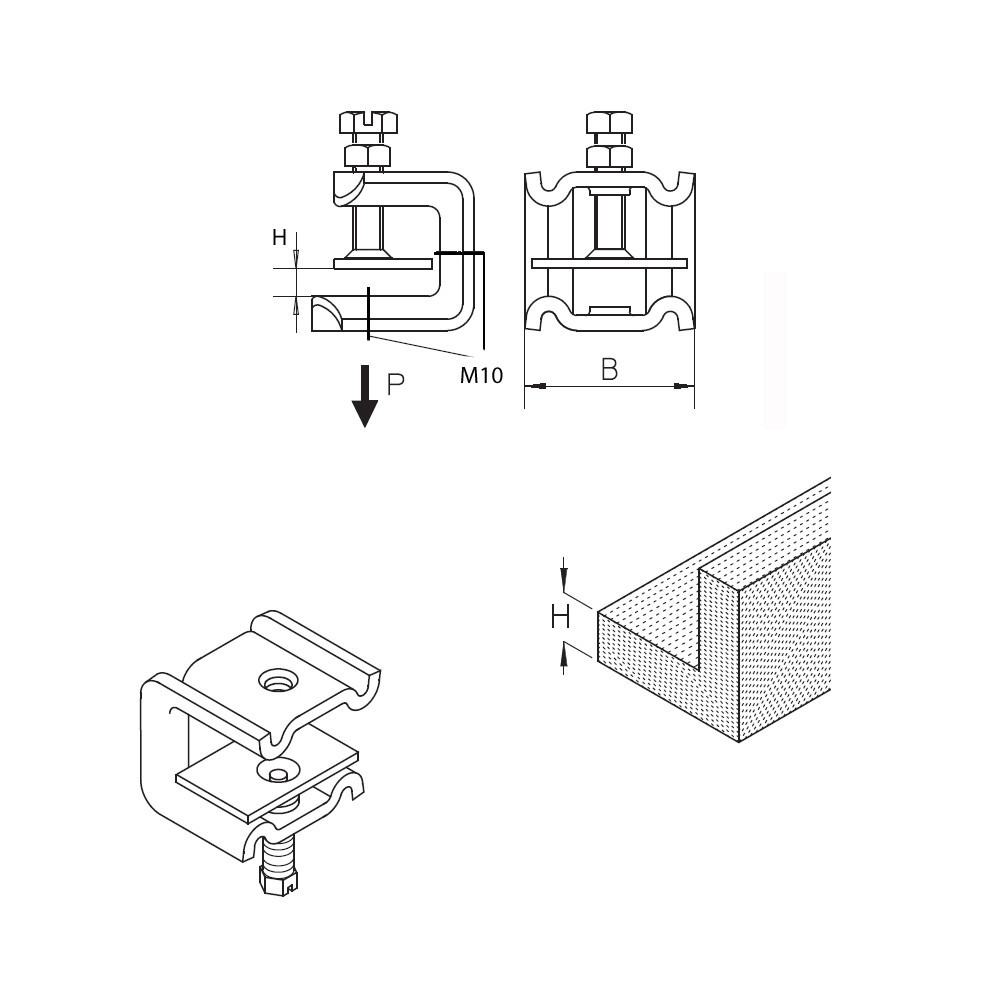 Flat Iron & Pole Adapters